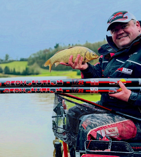 Redvolution Hyper V8 Pole Package – Milo Fishing UK